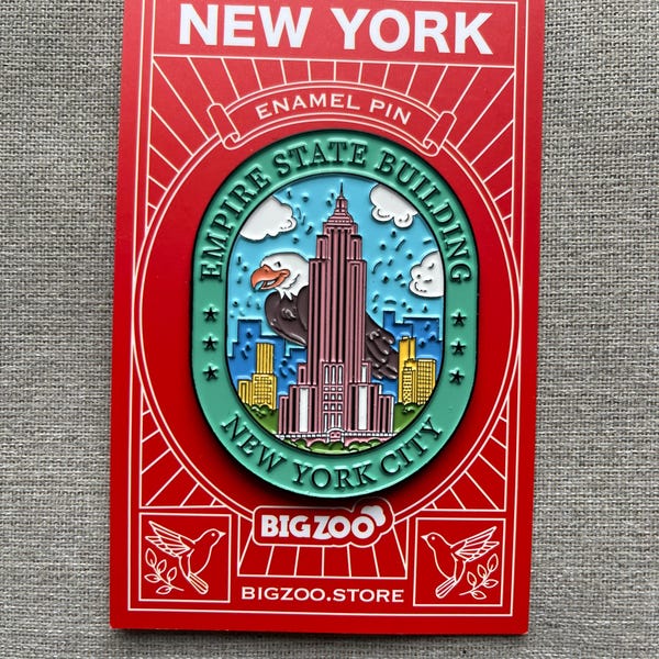 New York Travel Enamel Pins - Brooklyn Bridge Pin, New York Gift, New ...