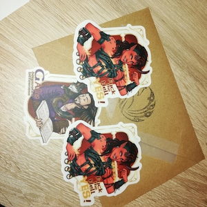 Karlach Clear Sticker Baldur's Gate 3 - Etsy