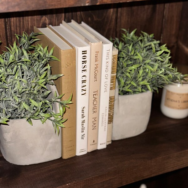 Custom Decorative Book Stacks: Real Hardcover Books by Color - Etsy