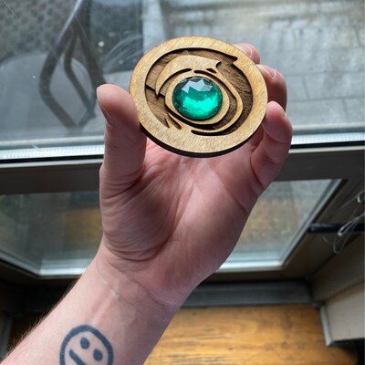The Flame From the 100 Keychain - Etsy