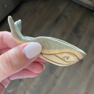 Handmade Hand-sculpted LARGE Size Fog Gray Light Blue - Etsy