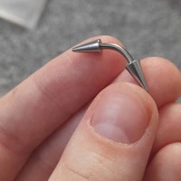 Titanium Dermal Jewelry Piercing Kit 14g Nape Jewelry With - Etsy