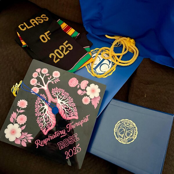 Custom in Loving Memory Graduation Stoles, Custom Graduation Stole With ...