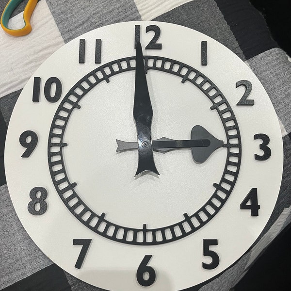 Acrylic 3d Effect Clock End Arsenal Clock - Etsy