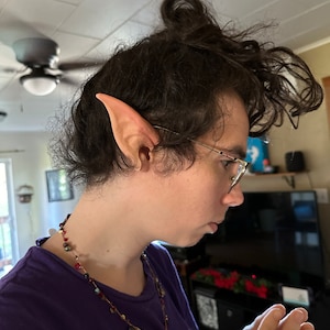 Any Skintone, Alien/space Elf Ears: Handmade, Latex Ear Tips. Great for ...