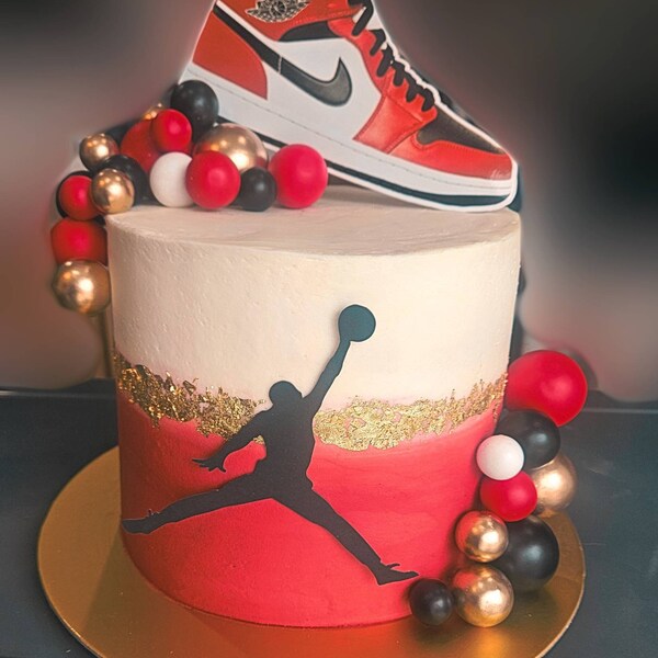 Basketball Themed Cake Topper Set (sent From UK) - Etsy