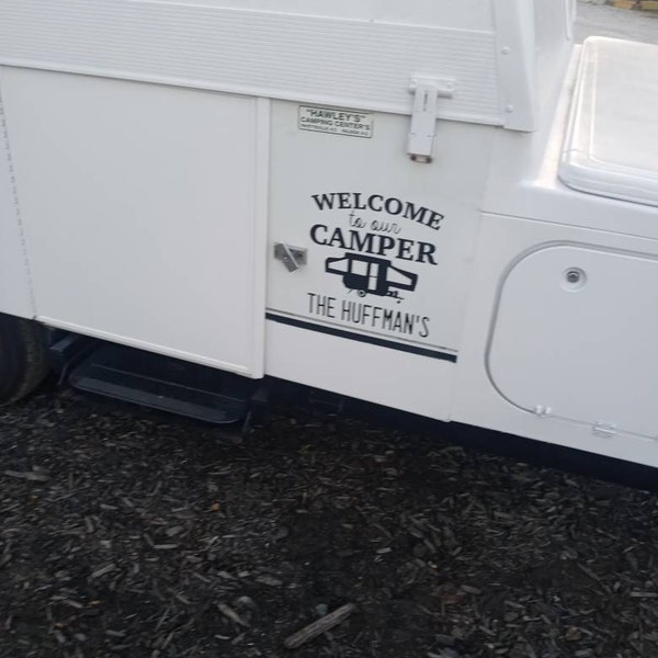 Pop-up Camper Window Decal - Etsy