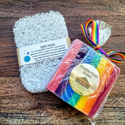 Sparkling Rainbow Gay PRIDE LGBTQ Two Spirit Fruity Soap for Him or Her ...