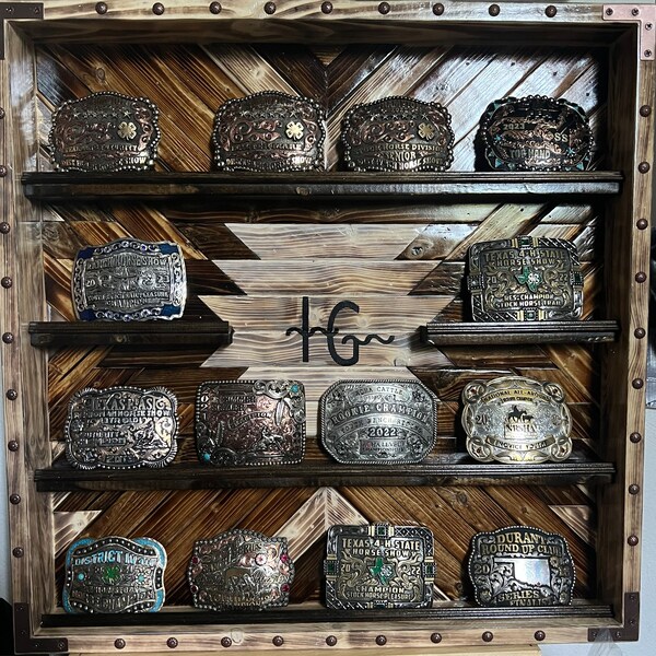 Buckle Display Case Made to Order - Etsy