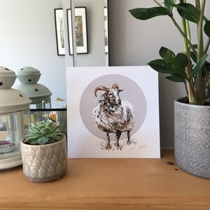 Stoat Print From an Original Ink Drawing Ermine Coat - Etsy UK