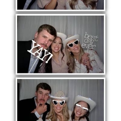 Wedding Photo Booth Props Word Cutouts for Wedding Photo Booth DIY ...