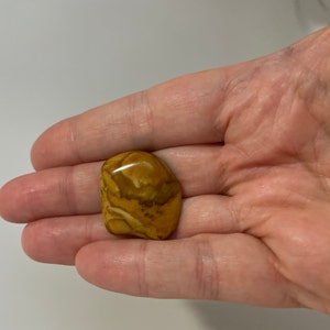 Yellow Jasper Tumbled Gemstones | Polished Jasper | Tumbled Gemstones ...