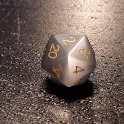 DND Hawk's Eye Gemstone Dice - Etsy