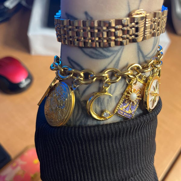 Design Your Own Neclace, Custom Charm Necklace Gift | Chunky Charm ...