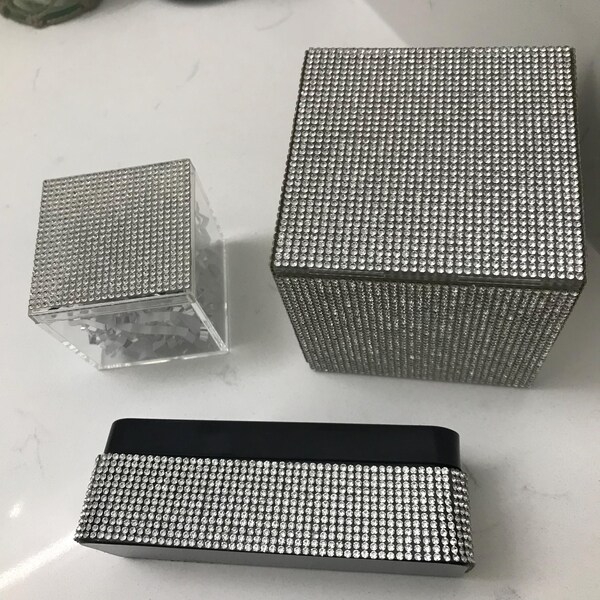 Glam Blocks Bling Decor Glam Decor Bougee Decor Coffee Table Decor Home ...