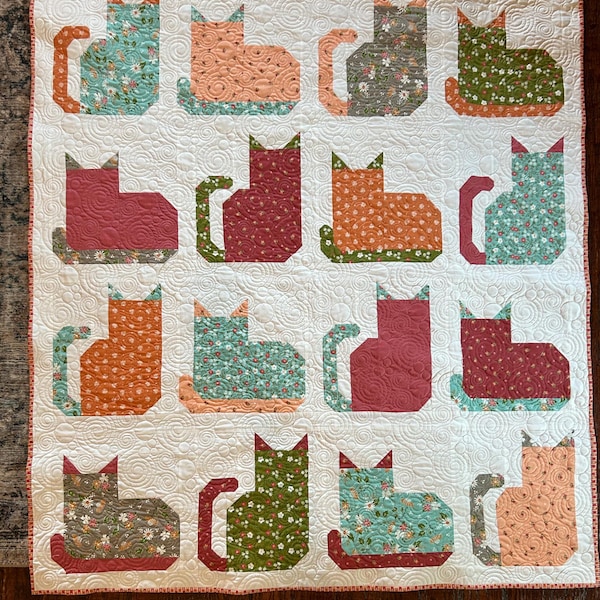 Tangled Quilt Pattern, PDF - Etsy