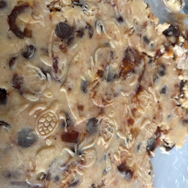 DEEP BLUE OCEAN -embossing Rolling Pin for Cookies, Embossed Biscuits ...