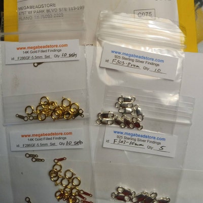 Medium Beading Thread Loop Protector Beads Wire Guard Guardian Sterling ...