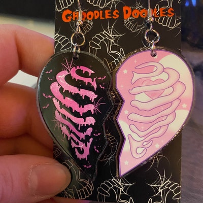 Vampire Ghoul 8x10 Ghoodles Doodles - Etsy