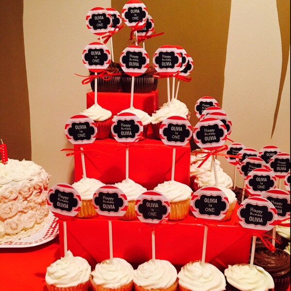 Back to School Party Printables - Welcome Back Banner, Cupcake Toppers ...