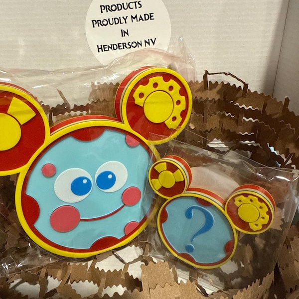 Mickey’s Clubhouse Toodles 3d-printed Standing Figures – Face, Circles ...