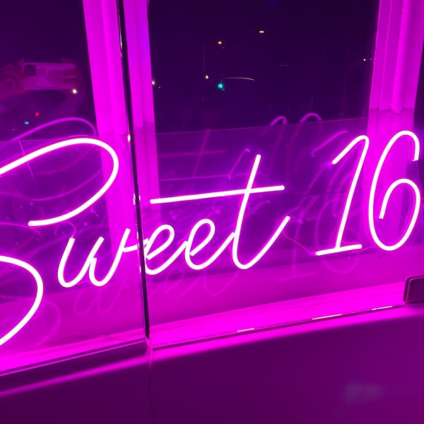 Sloan Light up Sign Neon Sign Custom Neon Sign Last Name Sign Bon ...