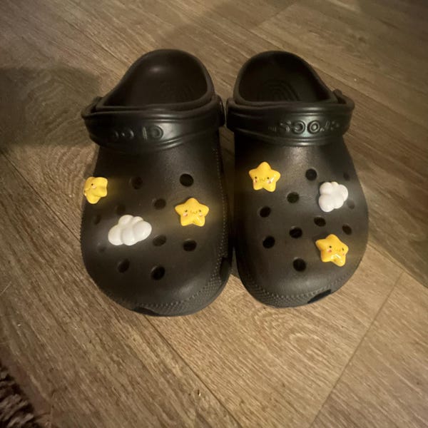 Cute Pink Cherry Blossom Shoe Charm, Girlish Sakura Flower Shoe Buckles ...