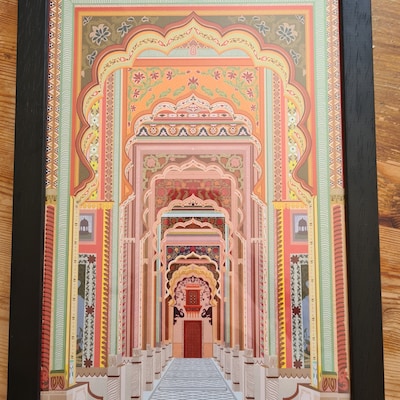 Patrika Gate Print, Jaipur India - Etsy