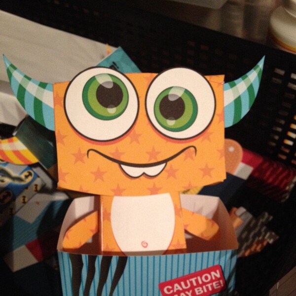 Printable Popcorn & Sweet 'movie Night' Boxes PDF File - INSTANT ...