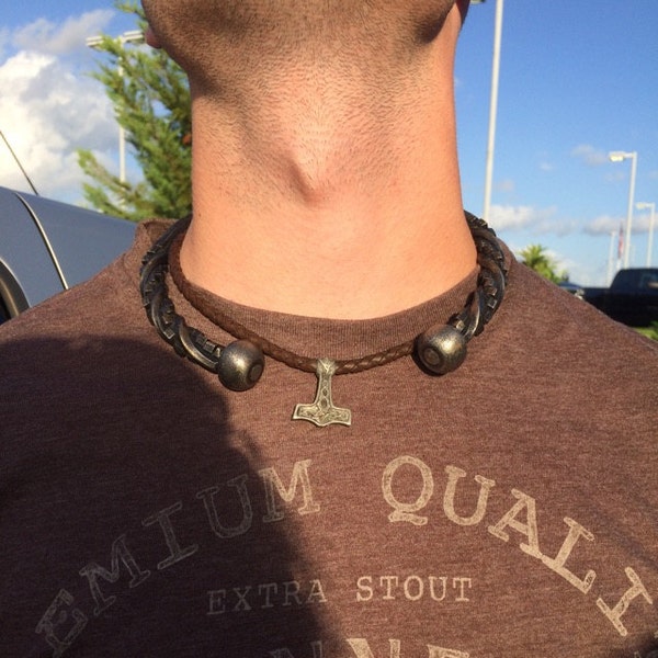 CUBIC Hand Forged CELTIC TORC Iron Torques Hammered Jewellery Jewelry ...