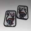 Cat Skeleton X-ray Marker- Cat Xray Markers With Initials - Cat Bones ...