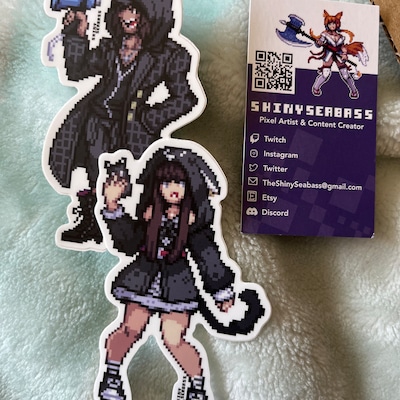 Splatoon 3 Pixel Art Sticker Sheet Premium Matte Vinyl Stickers Inkling ...