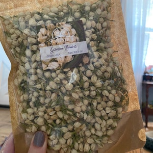 Jasmine Flower / Jasmine Flowers / Jasmine Flower Buds / Chambeli ...