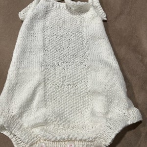 Poppy Baby Playsuit Knitting Pattern Baby Playsuit PDF Knitting Pattern ...