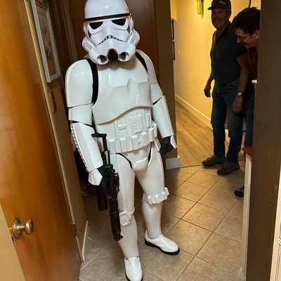 ANH Stormtrooper Helmet Kit Glossy ABS UV Stable Screen Accurate Full ...