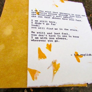 Original Watercolor, Grief Poem, Remember Me, Forget Me Not, in Memory ...