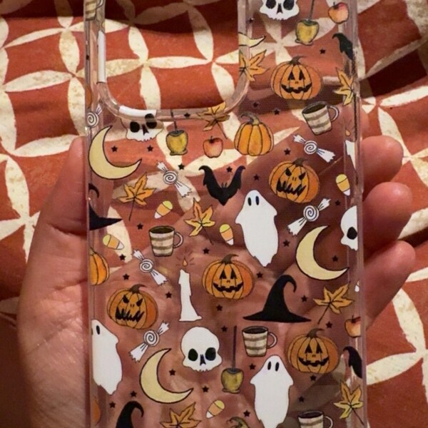 Autumn Phone Case Fall Leaves Cover for iPhone 16 Pro Max, 15 Plus, 14 ...