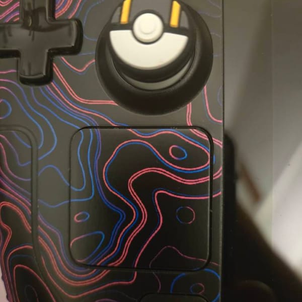 Neon Topographic Map Bicycle Frame Protector Decals, Bike Protection ...