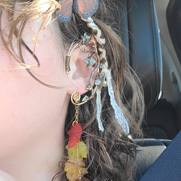 Tree of Life Ear Cuffs Elven Ear Cuffs Elf Ear Cuff Fairy Ears Elven ...