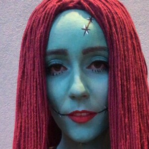 Bright Red Cosplay Wig - Etsy