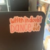Dance Sticker Dancer Dance Team Decals Waterproof Vinyl - Etsy