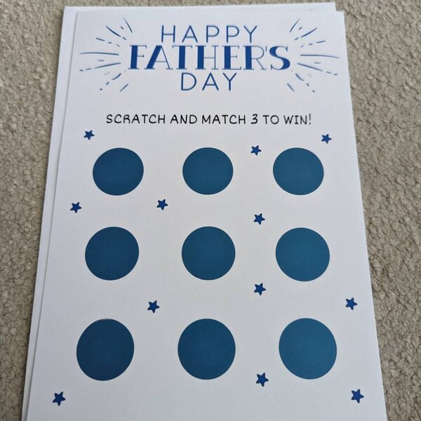 Personalised Wedding Favours, Personalised Win a Drink Scratch Cards ...