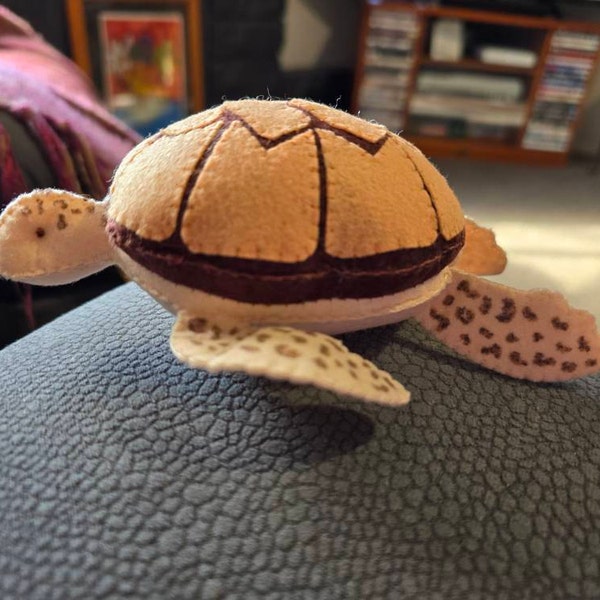 Turtle Sewing Pattern PDF and SVG. Ocean Animals Pattern. Sea Turtle ...