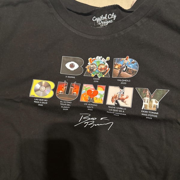 Fuerza Regida, 111XPANITIA Album JOP Red Glitter Shirt | Graphic Tees ...