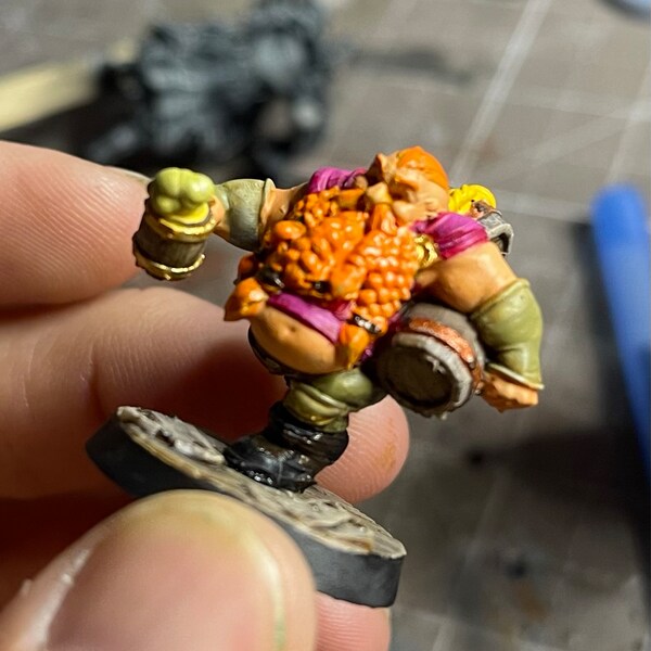 Dnd Dwarf Brewmaster Miniature | Dungeons and Dragons | DND | Unpainted ...