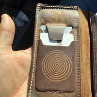 Front Pocket Wallet With Rounded Corners, Groomsmen Gift, Card Wallets ...