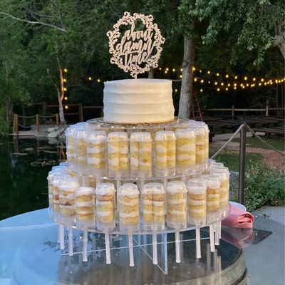 3 Tier Cake Push Pop Stand only Hold 56 Push Pops - Etsy