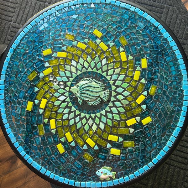 Green Ceramic Snake for Mosaic Garden Art, Stepping Stone or Patio Wall ...