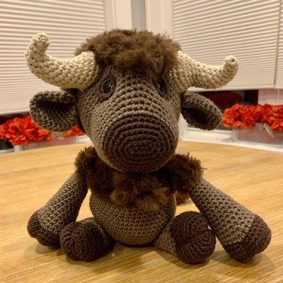 Mini Bison Mini Bison Crochet Pattern Crochet Pattern - Etsy