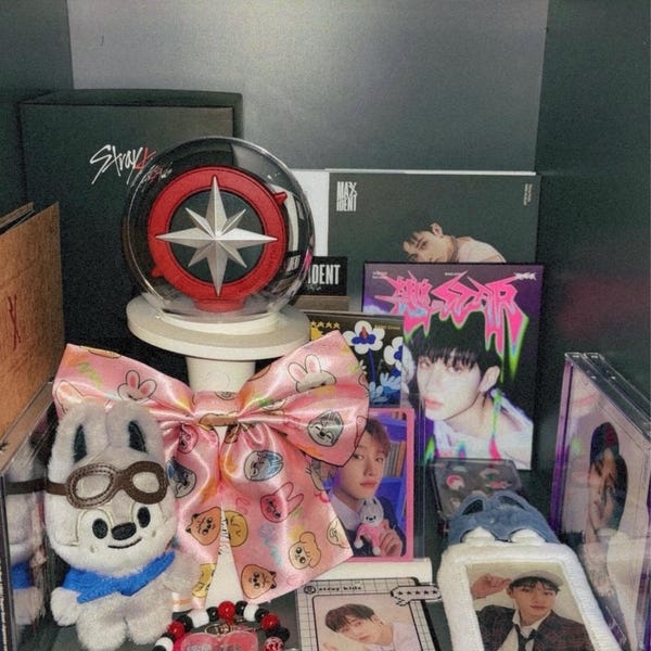 SKZOO Stray Kids Inspired Bow K-pop Lightstick & Hair Accessory - Etsy
